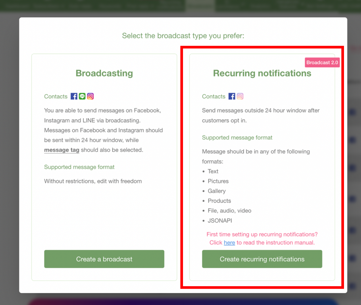 The complete guide on how to set up Recurring Notifications! - CHATISFY BLOG