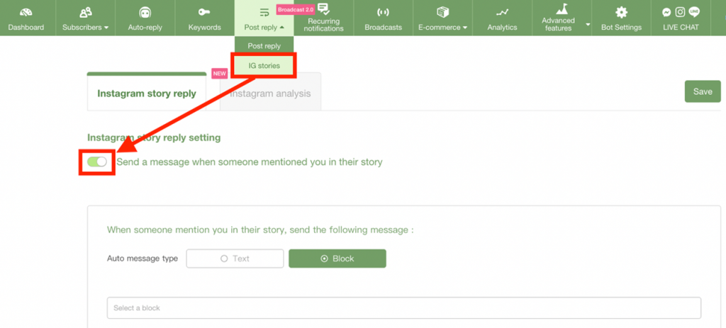 Set up Instagram Story Reply with CHATISFY - CHATISFY BLOG